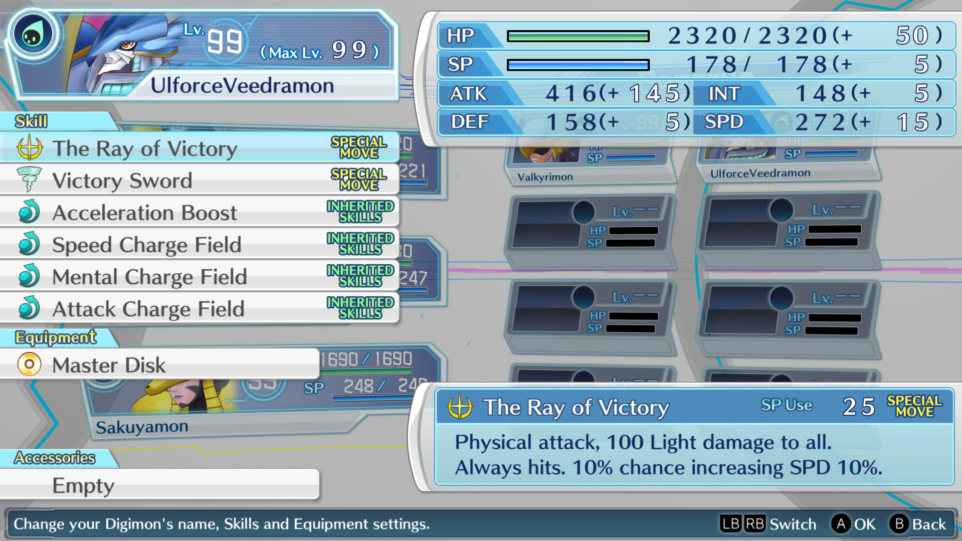 Equip Slots Tweaker Mod for Digimon Story Cyber Sleuth: Complete ...