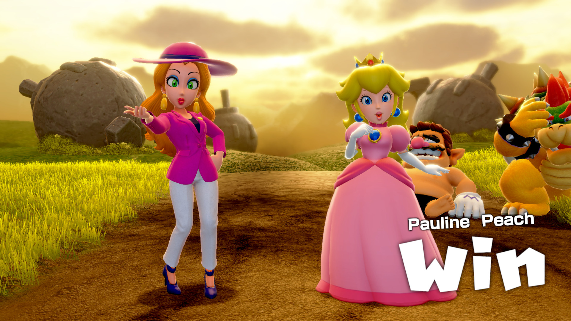 Mayor Pauline Mod for Super Mario Party Jamboree | SMPJ Mods