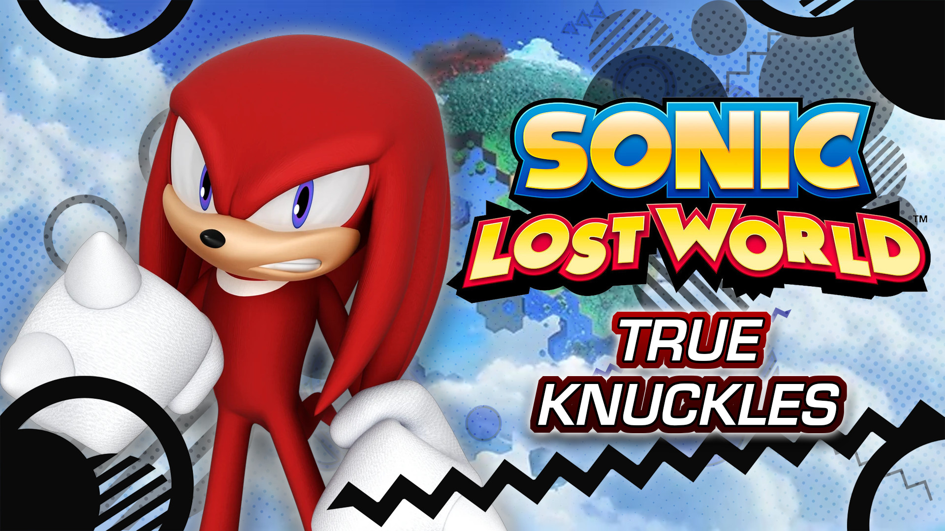 True Knuckles Mod for Sonic Lost World | SLW Mods