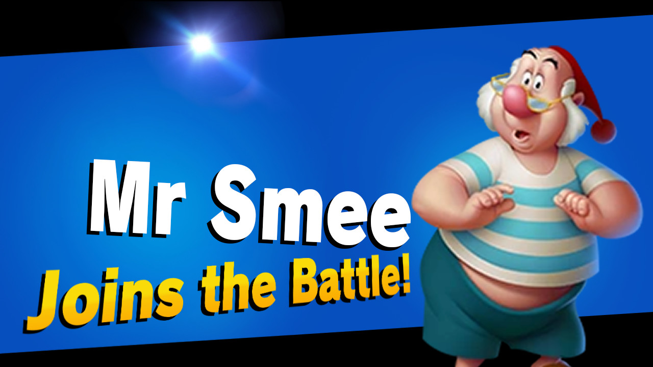 Disney | Mr. Smee over Luigi Mod for Super Smash Bros. Ultimate | SSBU Mods