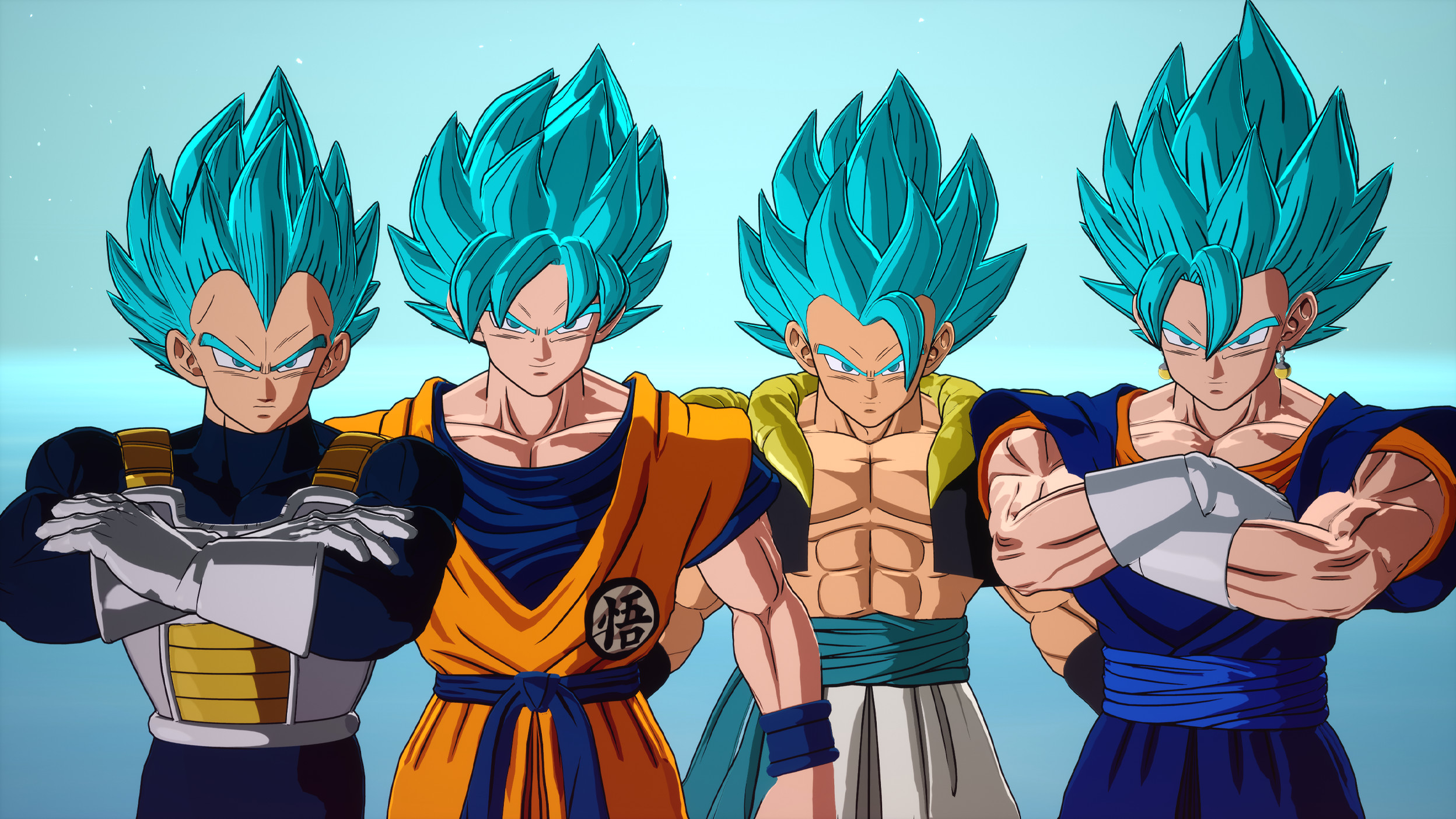(New Costume) Super Saiyan Blue Anime Colors Mod for Dragon Ball ...