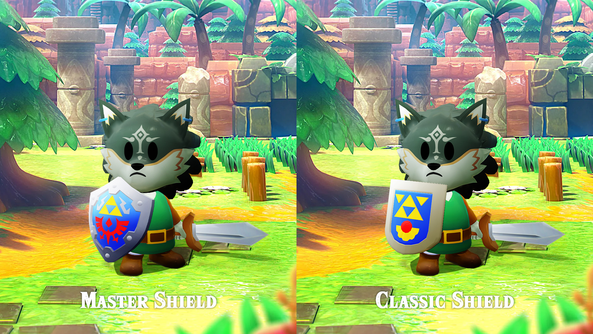 Wolf Link Mod for The Legend of Zelda: Link's Awakening (Switch) | TLoZ ...