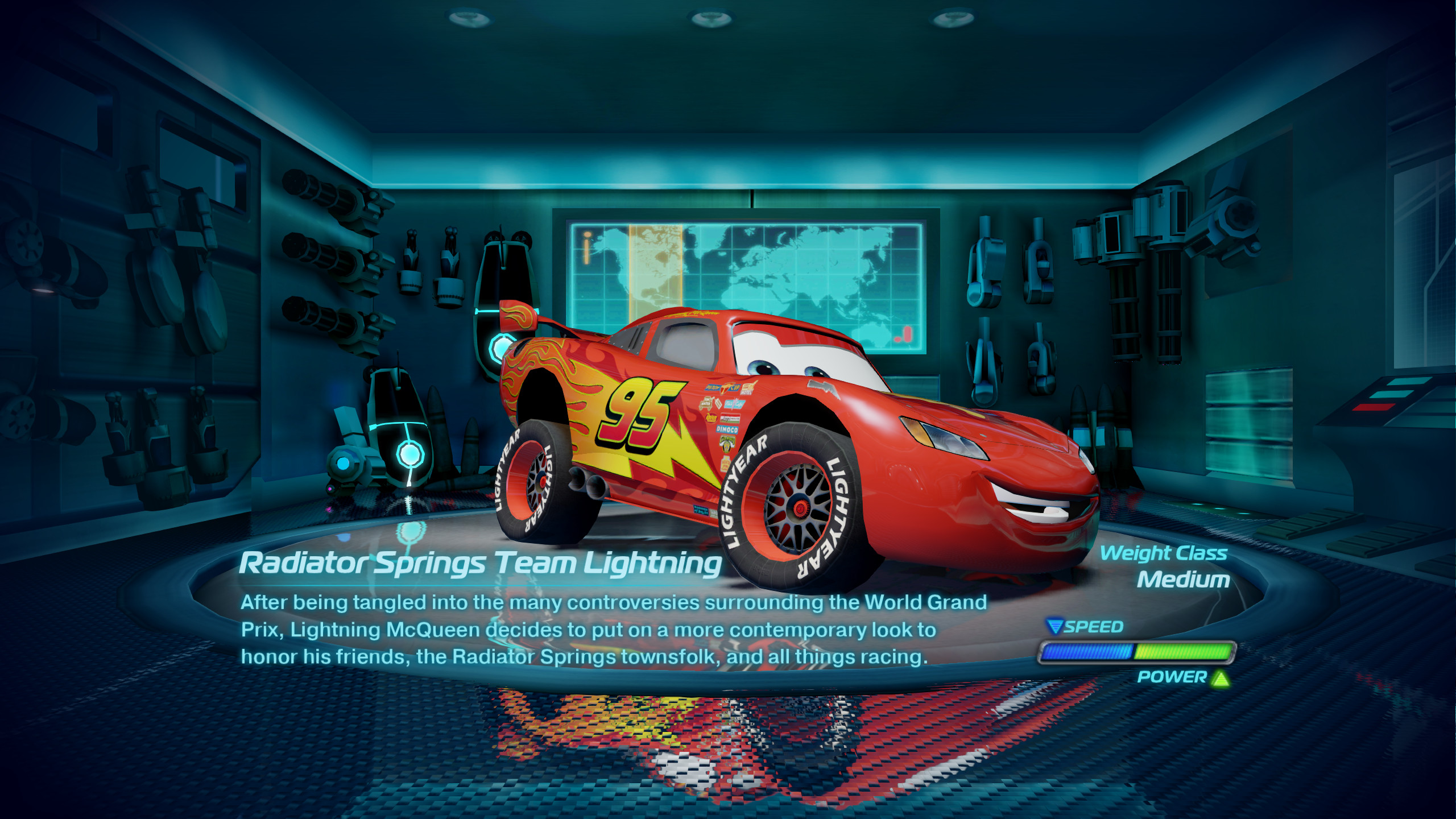Radiator Springs Team Lightning McQueen Mod for Cars 2 | Cars 2 Mods