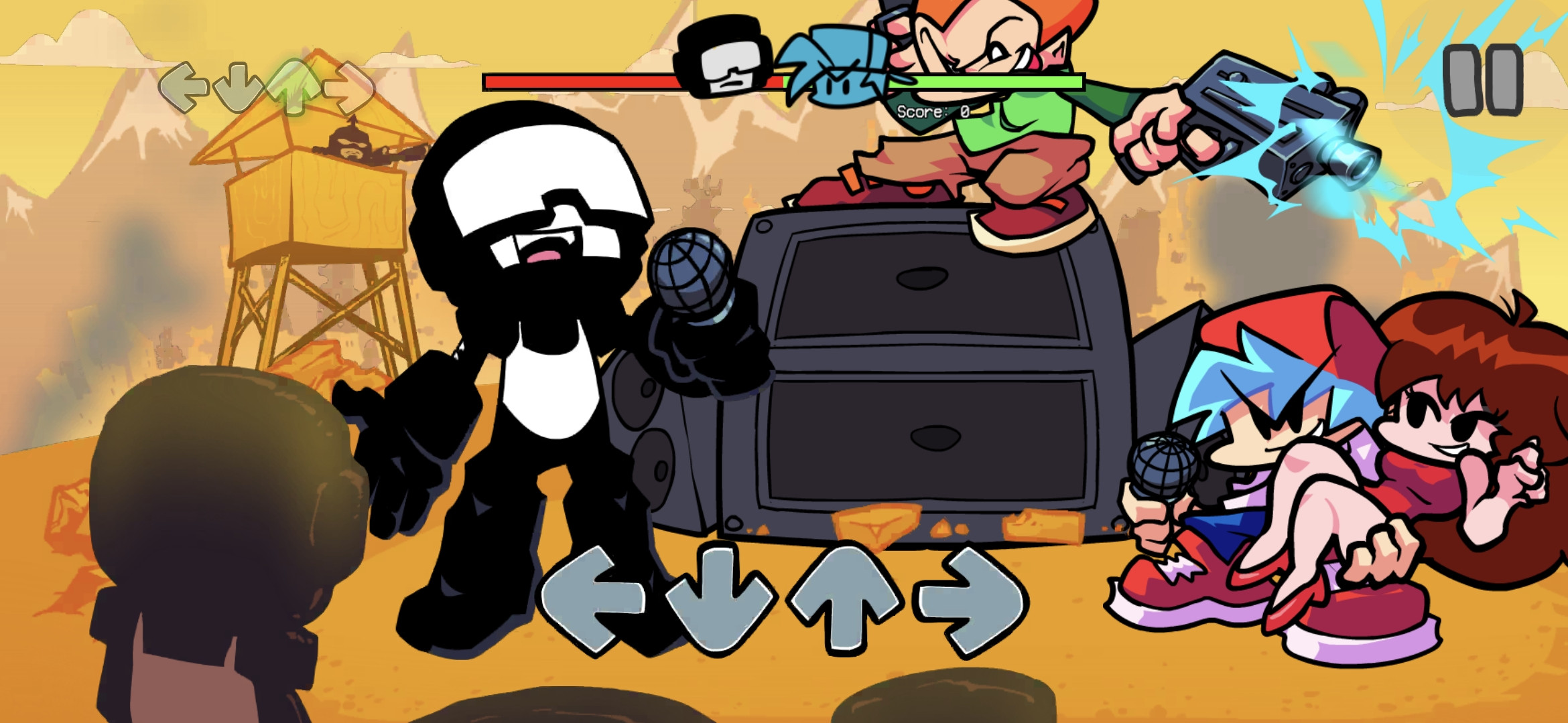 Revamped's Bf and Gf (HeV's take) Vslice Mod for Friday Night Funkin ...