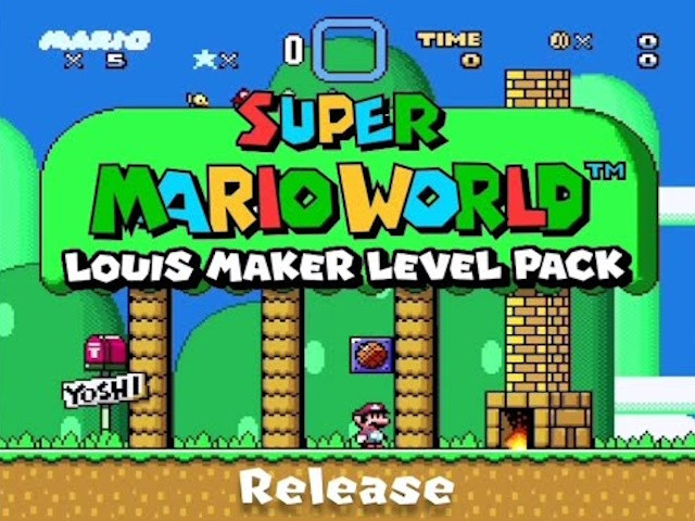 Super Mario World : Louis Maker Level Pack Mod for Super Mario World ...