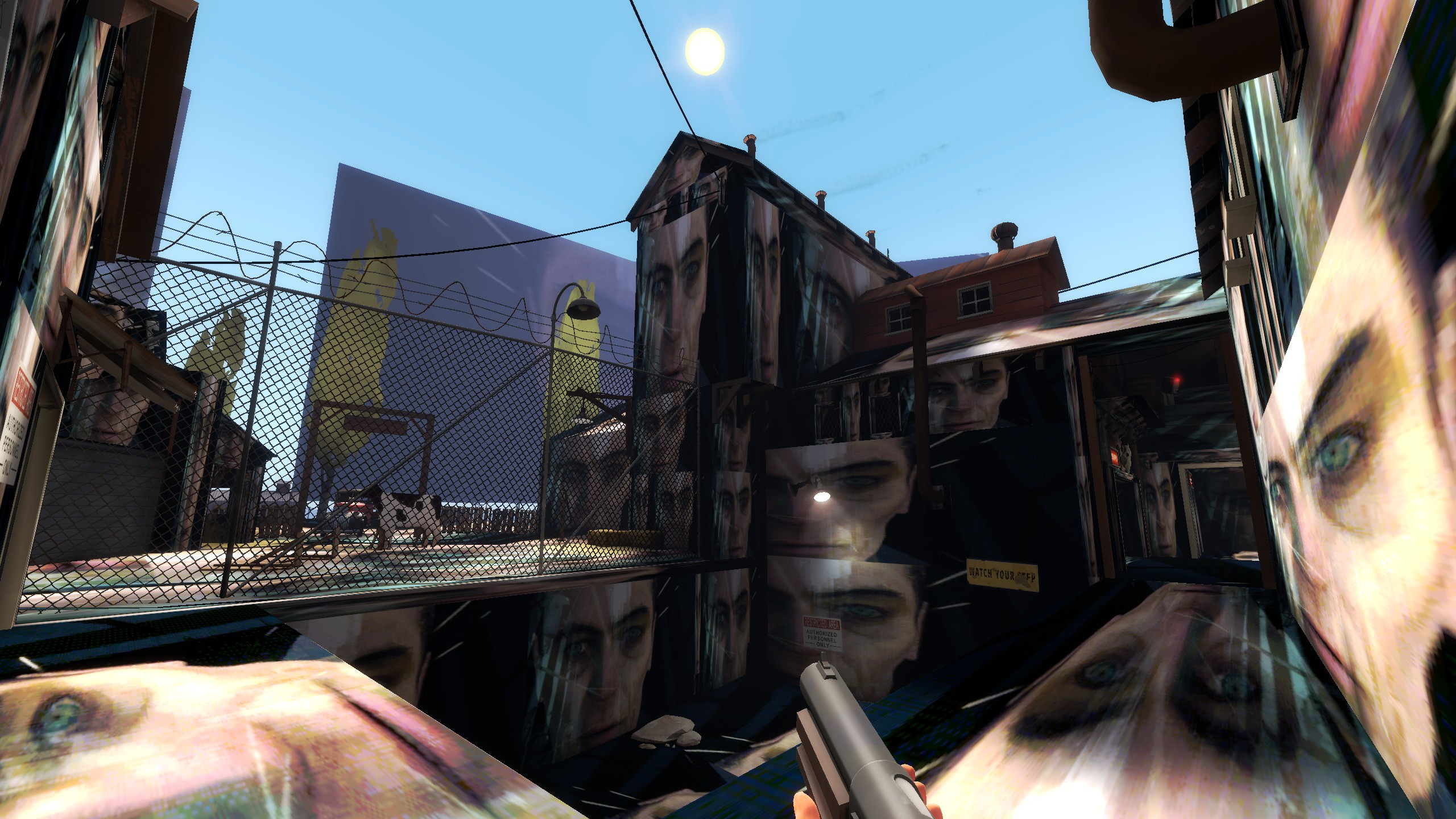 2fort but every texture is hl2 gman intro Mod for Team Fortress 2 | TF2 ...