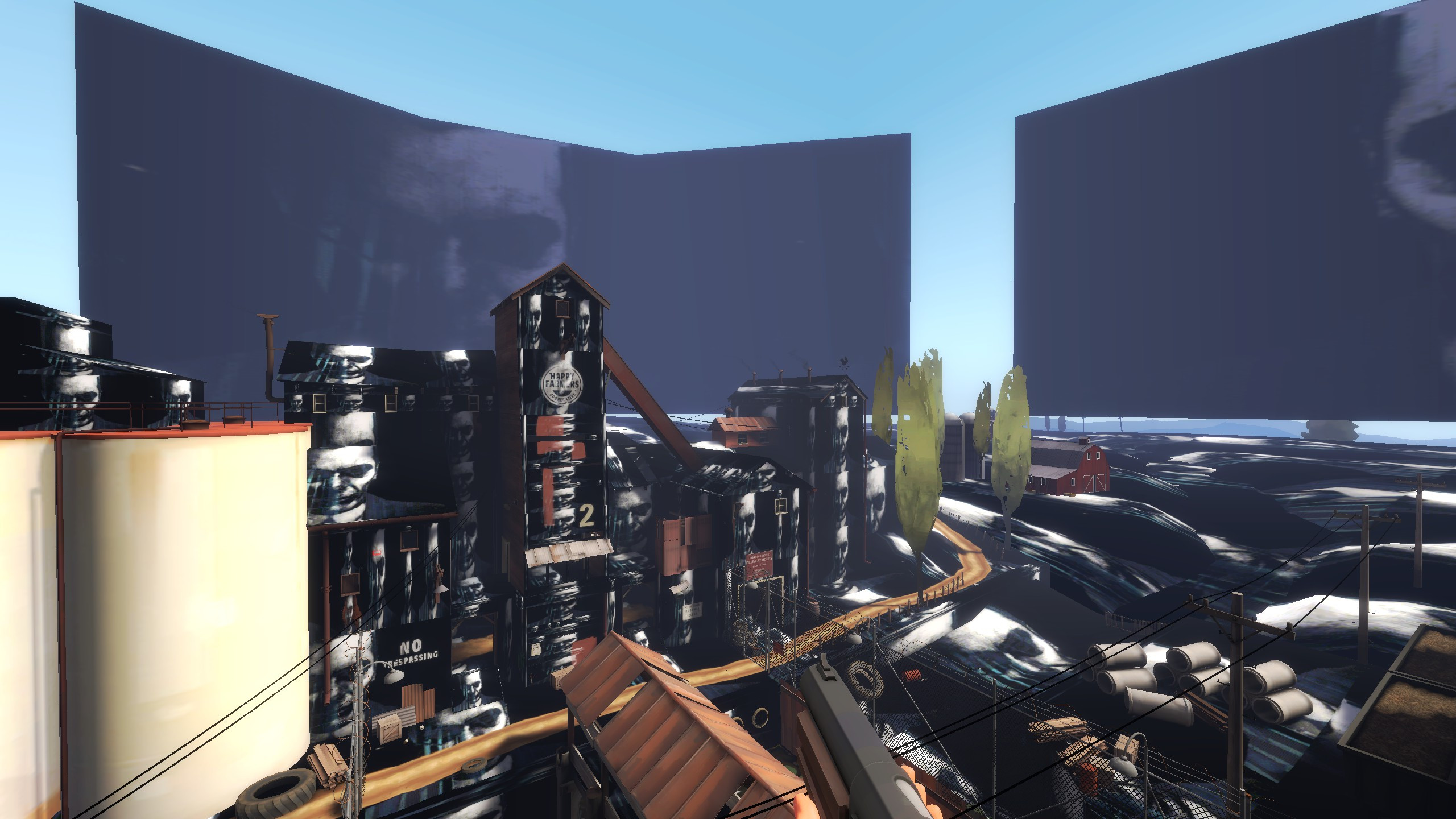 2fort but every texture is hl2 gman intro Mod for Team Fortress 2 | TF2 ...