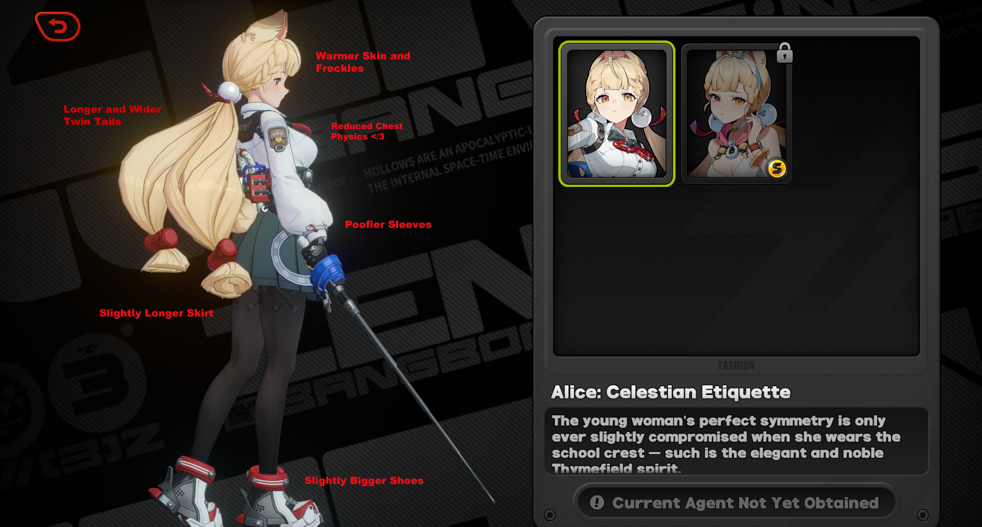 Slight Alice Edit Mod for Zenless Zone Zero | ZZZ Mods