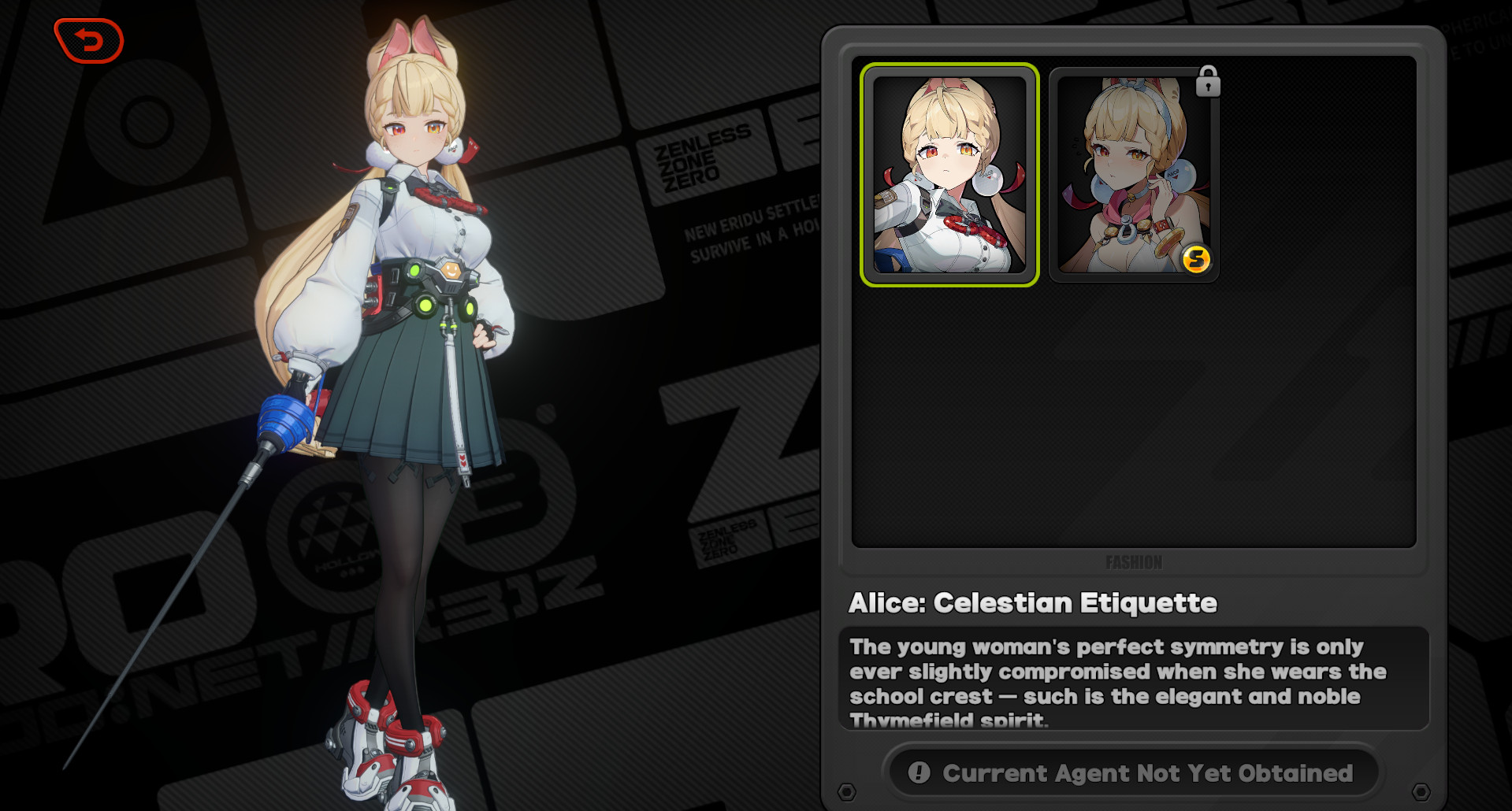 Slight Alice Edit Mod for Zenless Zone Zero | ZZZ Mods