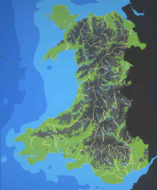 Cymru/Wales [40x49] Mod for WorldBox | WorldBox Mods