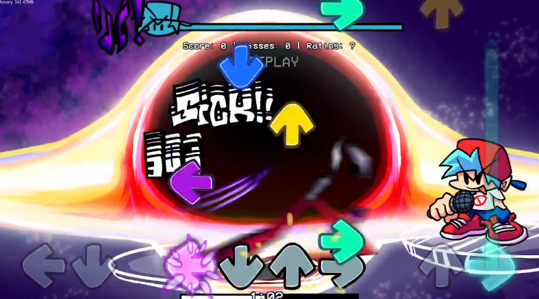 FNF: No stars here Ver. 0.2 Mod for Friday Night Funkin' | FNF Mods