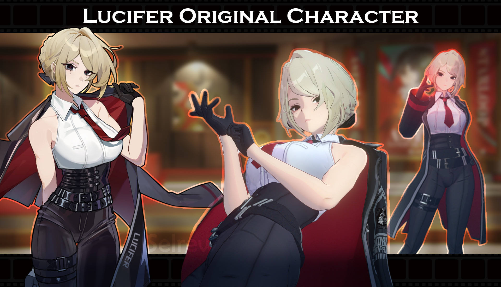 Lucifer Original Character Mod for Zenless Zone Zero | ZZZ Mods