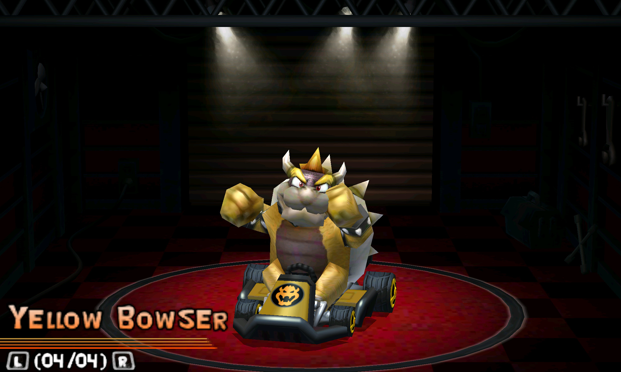 Yellow Bowser (Chpack) Mod for Mario Kart 7 | MK7 Mods