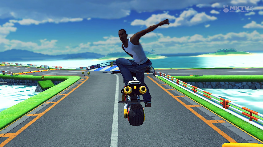 Carl CJ Johnson Mod for Mario Kart 8 | MK8 Mods