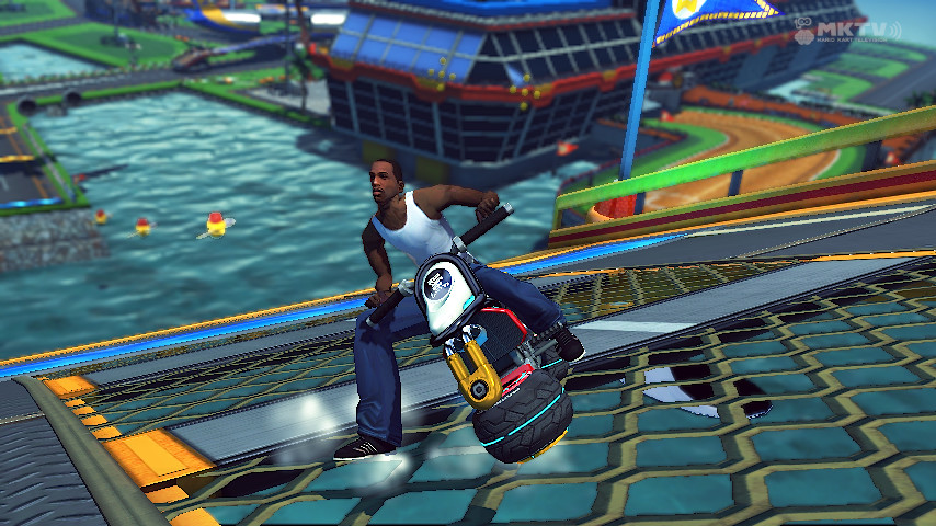 Carl CJ Johnson Mod for Mario Kart 8 | MK8 Mods