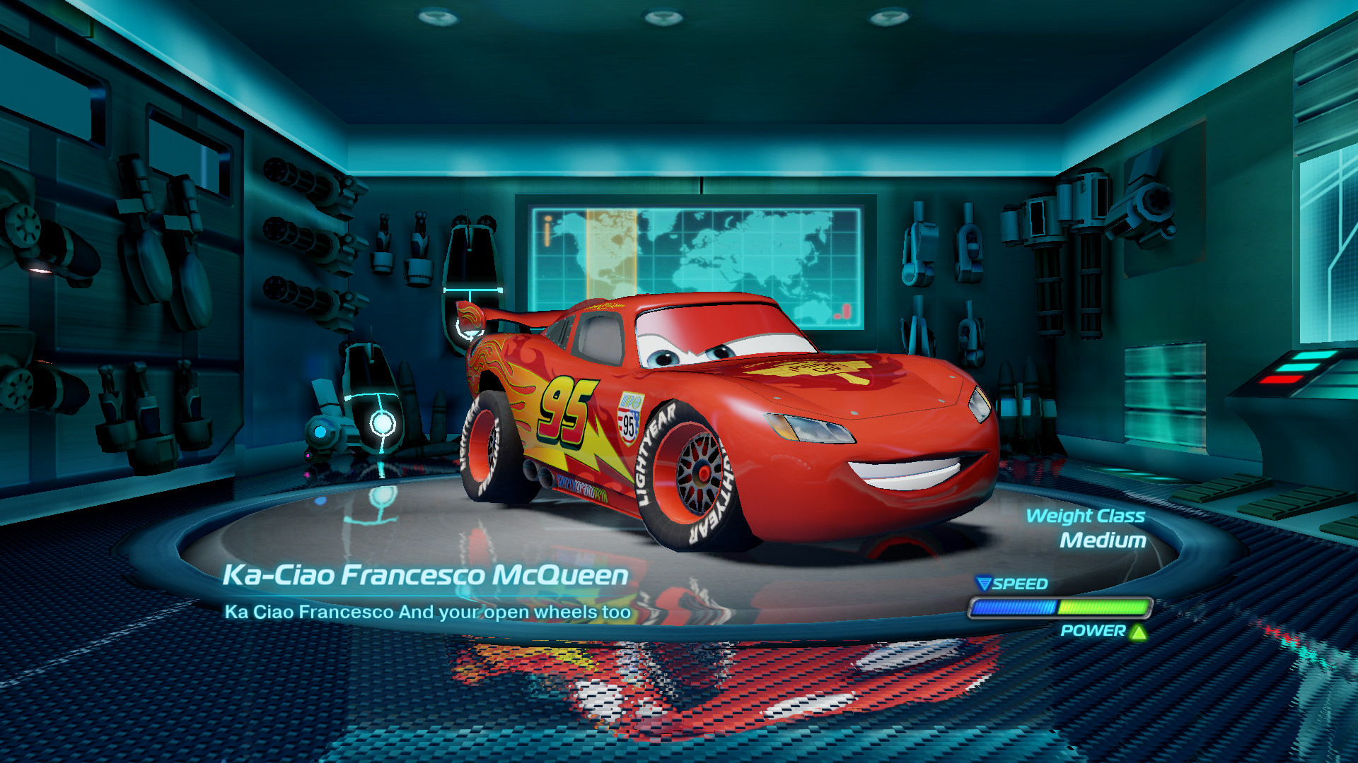 Ka-Ciao Francesco, Mcqueen Mod for Cars 2 | Cars 2 Mods