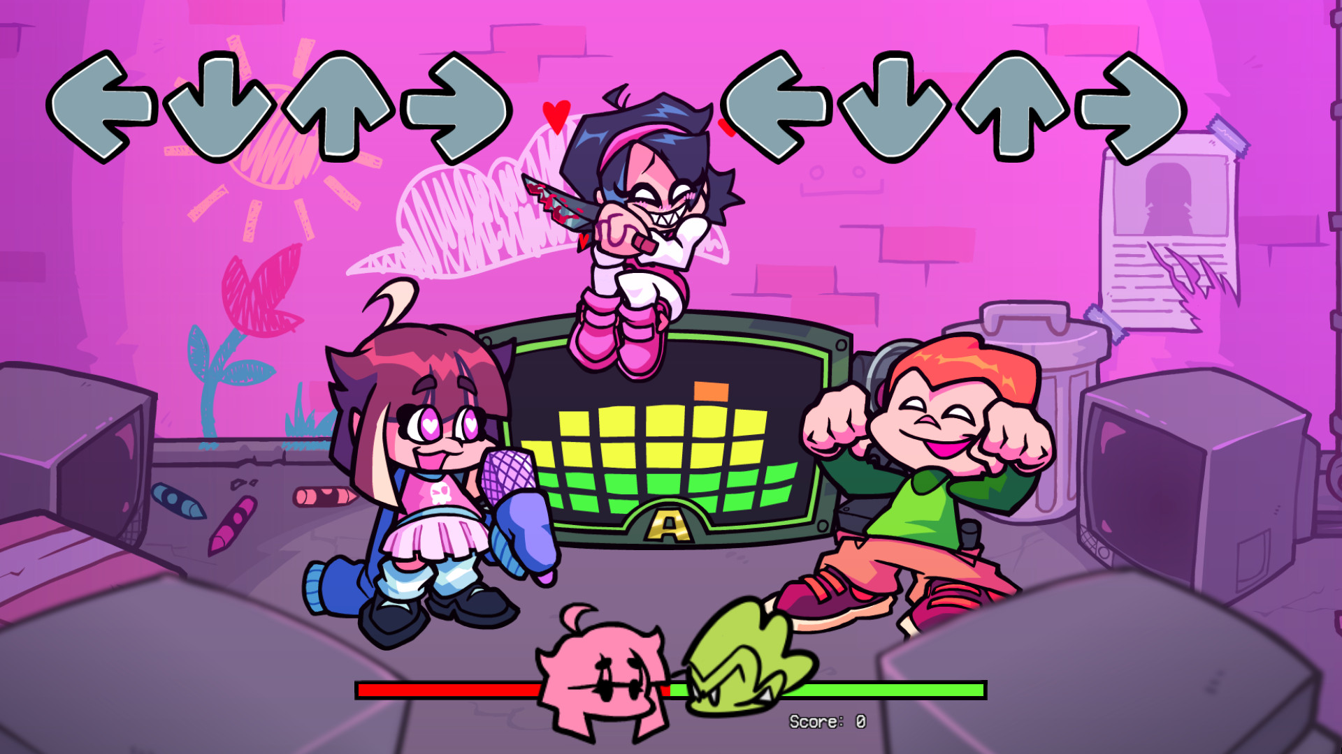 QT: Rewired Mod for Friday Night Funkin' | FNF Mods