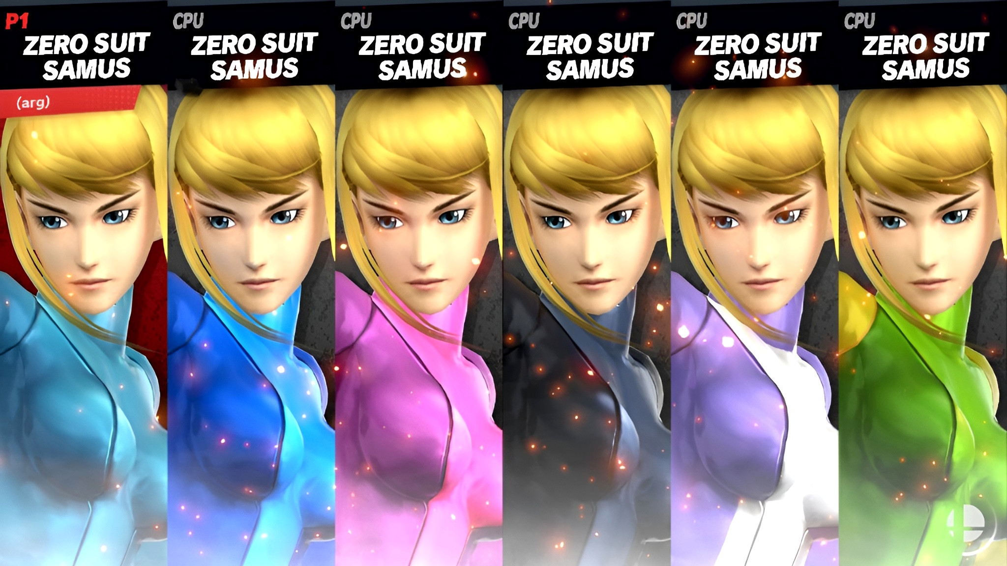 LN_310's Zero Suit Samus (Alternate Costumes) Mod for Super Smash Bros ...