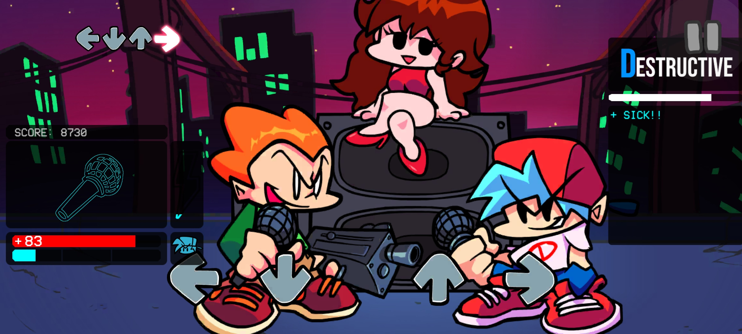 ULTRAKILL HUD [V-Slice] Mod for Friday Night Funkin' | FNF Mods