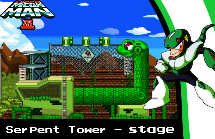 Megaman 3 - Serpent Tower (9.5/CMC+) Mod for Super Smash Bros. Crusade | SSBC Mods