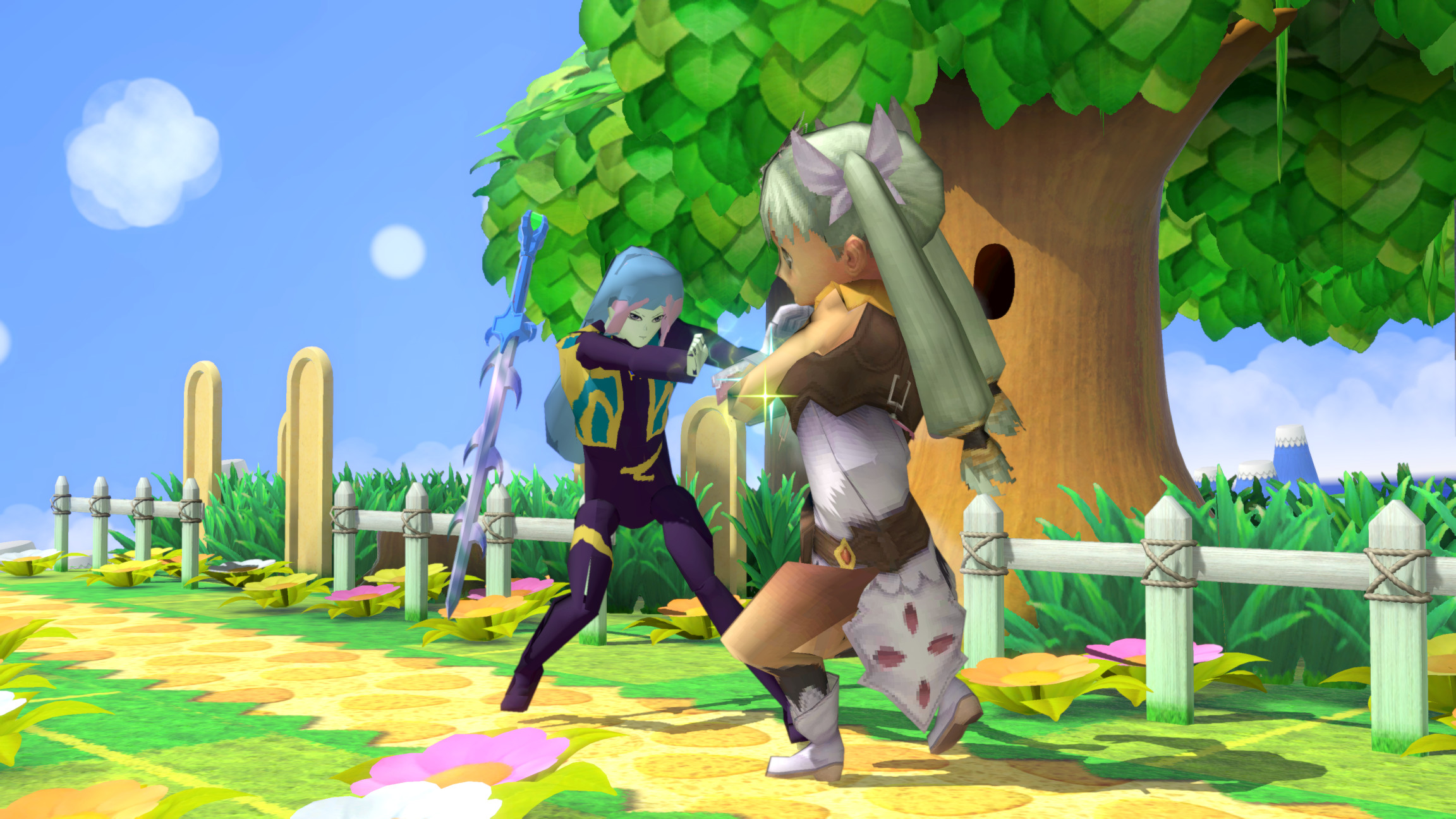 Alan and Anne over Pyra/Mythra (Sailor Moon) Mod for Super Smash Bros ...