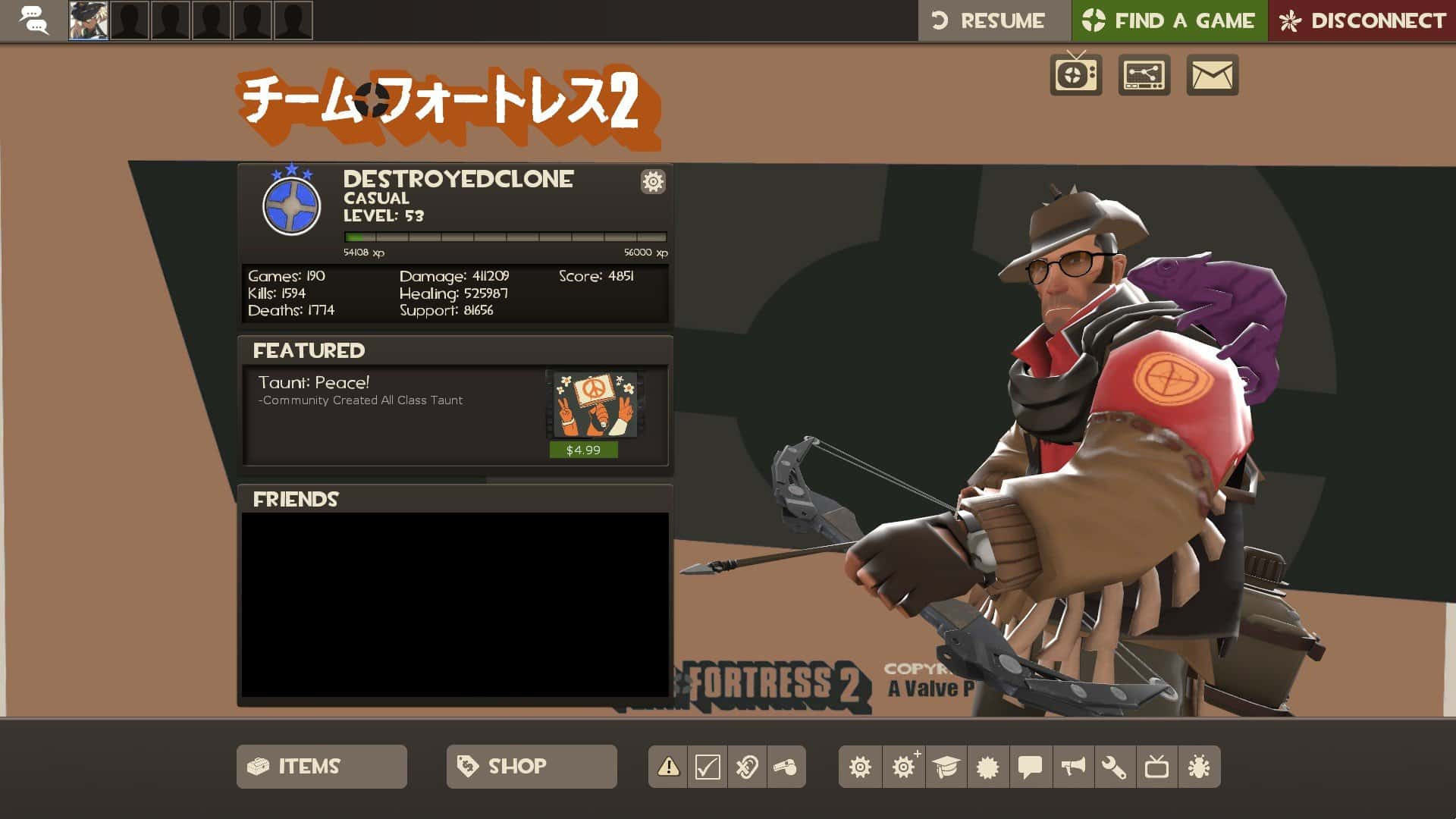 Character As Background Map Mod for Team Fortress 2 | TF2 Mods
