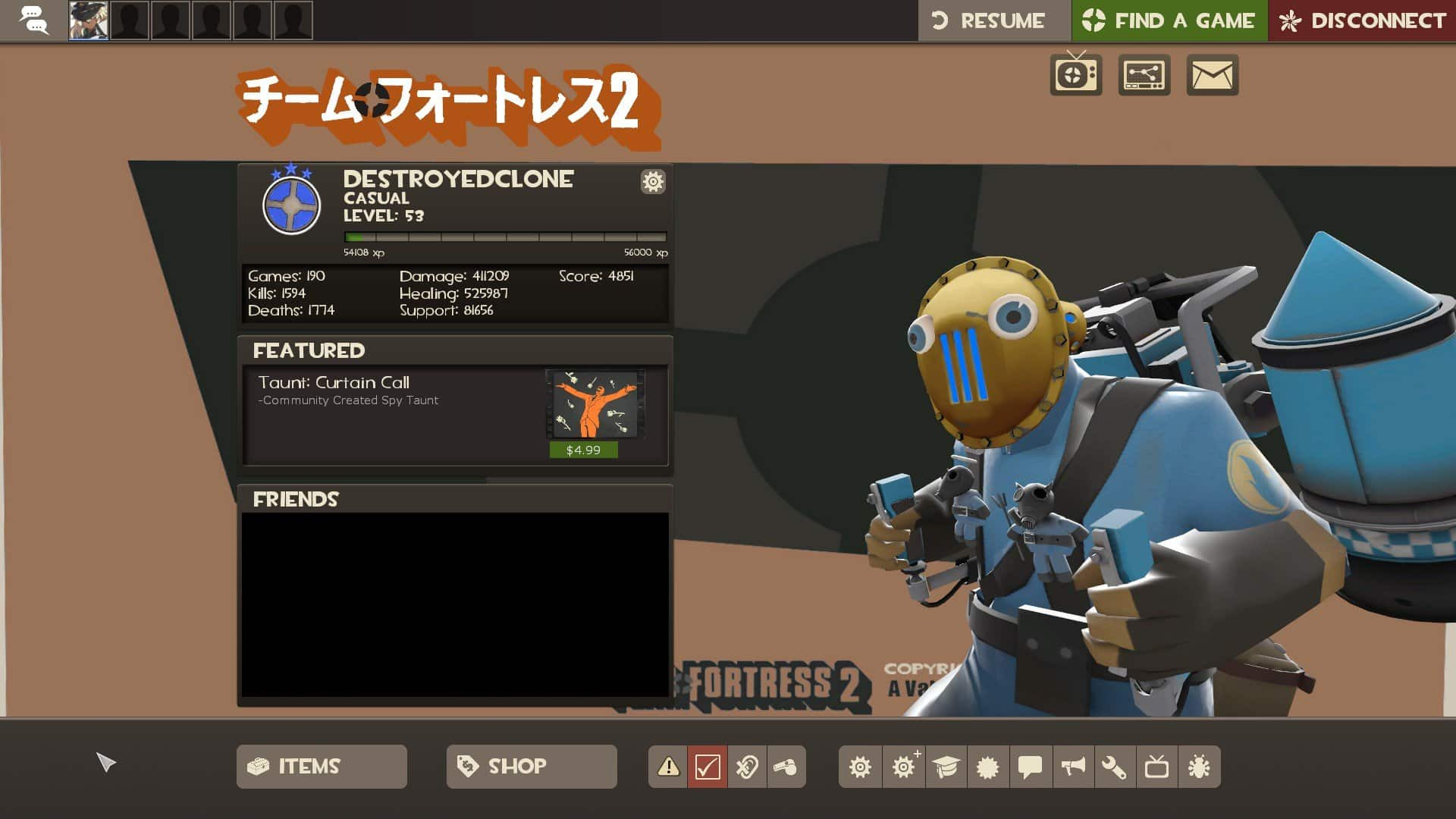 Character As Background Map Mod for Team Fortress 2 | TF2 Mods