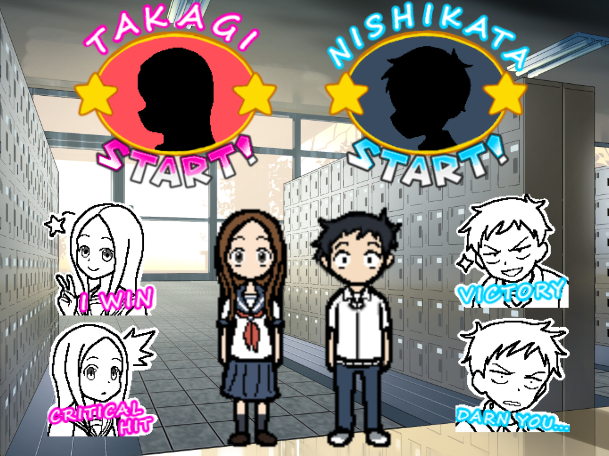 Takagi and Nishikata Mod for Party Project | PProject Mods