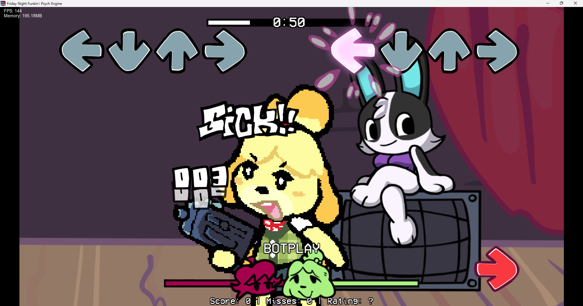 Playable Isabelle Mod for Friday Night Funkin' | FNF Mods