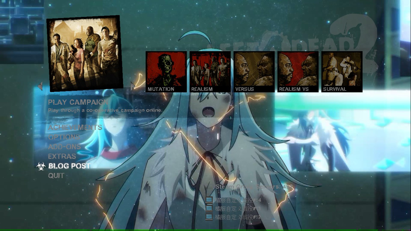 Vivy - Fluorite Eye's Song main menu replace Mod for Left 4 Dead 2 ...