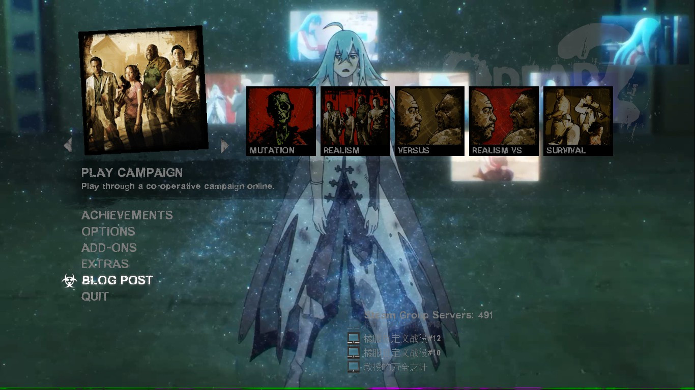 Vivy - Fluorite Eye's Song main menu replace Mod for Left 4 Dead 2 ...