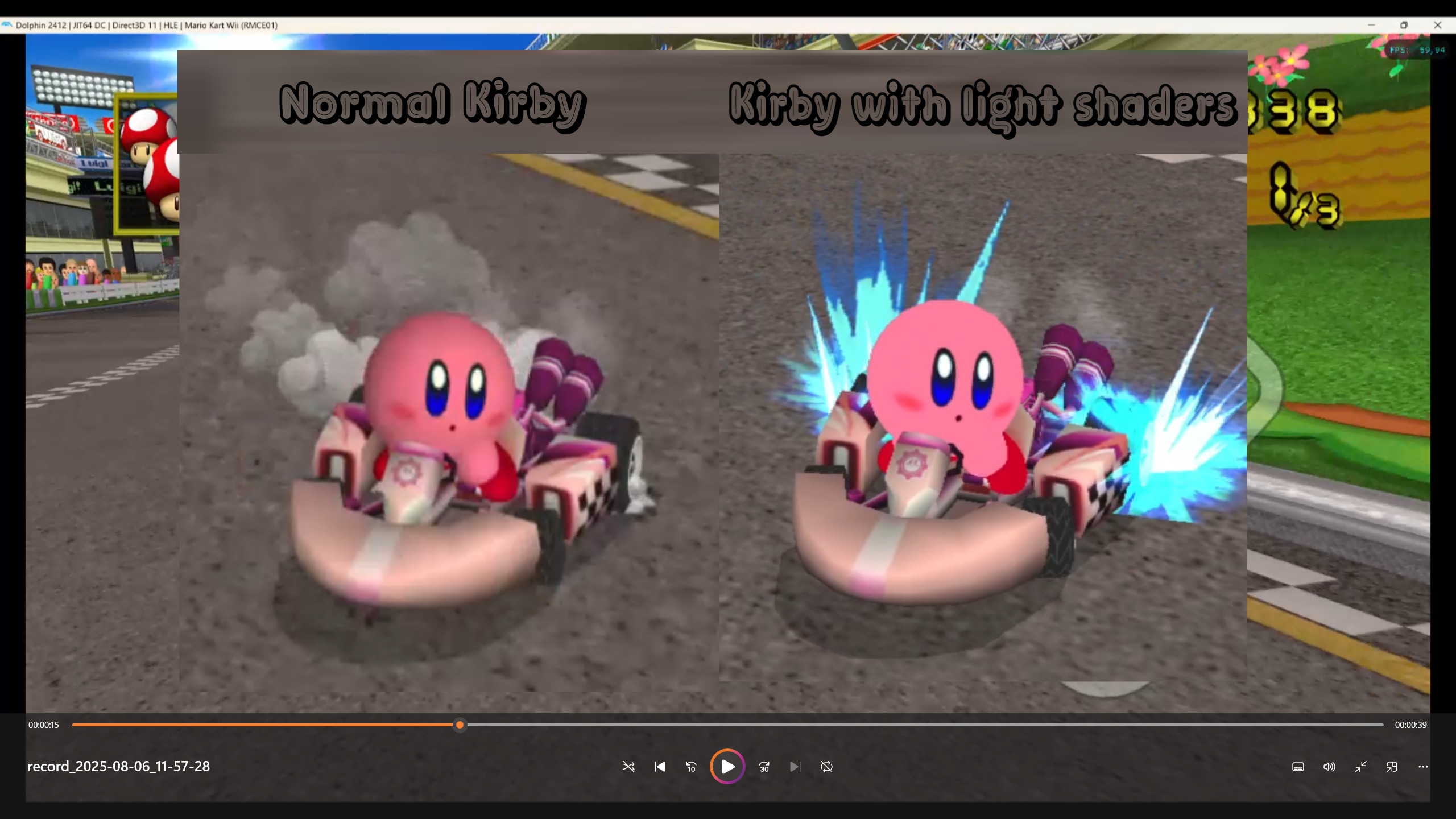 Kirby Multicolor Pack – Pink, Yellow and Shadow Mod for Mario Kart Wii ...