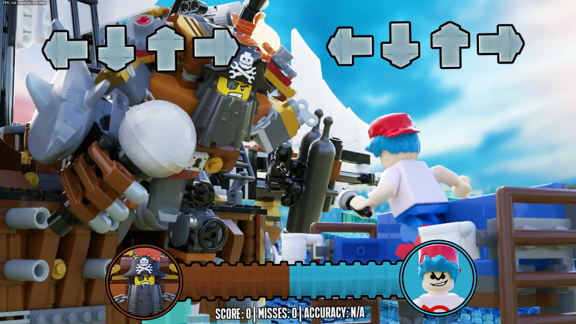 FNF: Bricked Up Mod for Friday Night Funkin' | FNF Mods