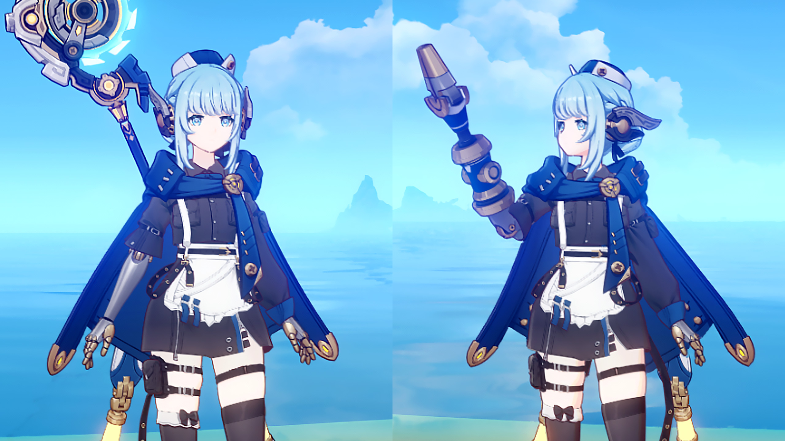 Ineffa mecha Maid Mode Mod for Genshin Impact | GI Mods