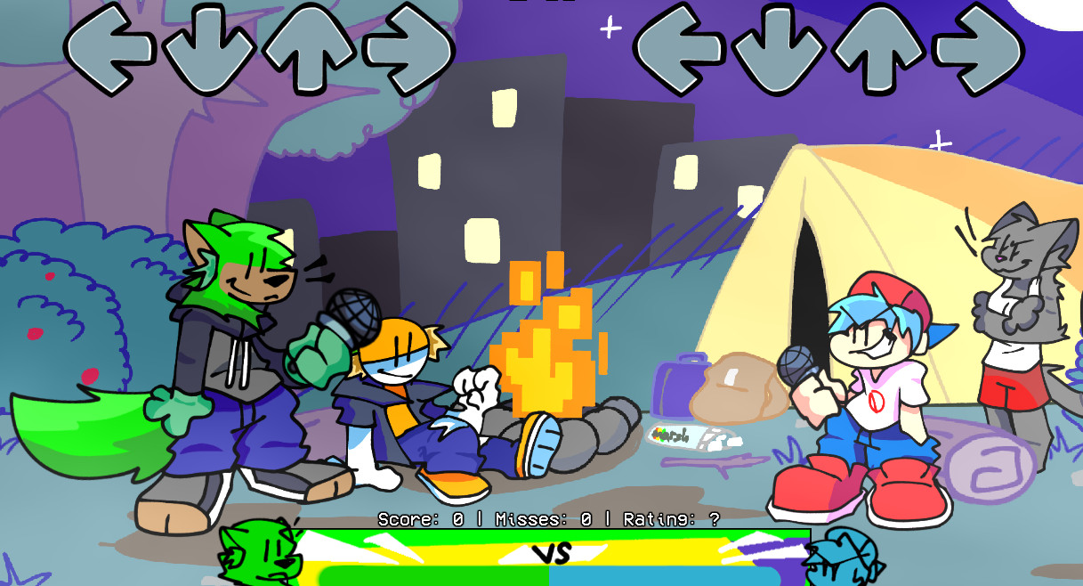 Midnight Singin' (ONESHOT) Mod for Friday Night Funkin' | FNF Mods