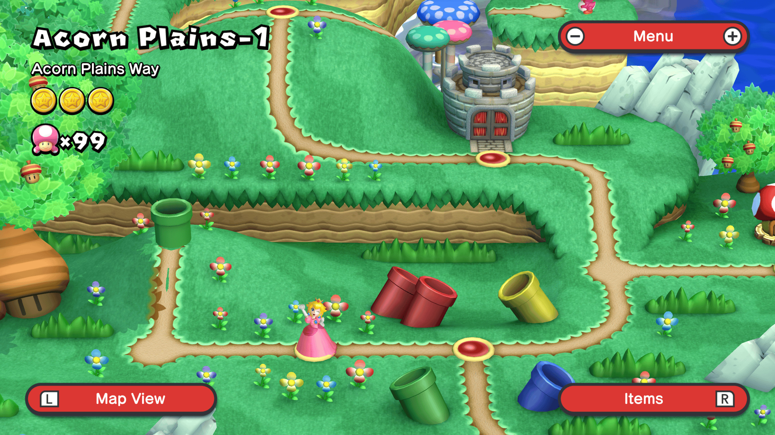Playable Peach Over Peachette Mod for New Super Mario Bros. U Deluxe ...