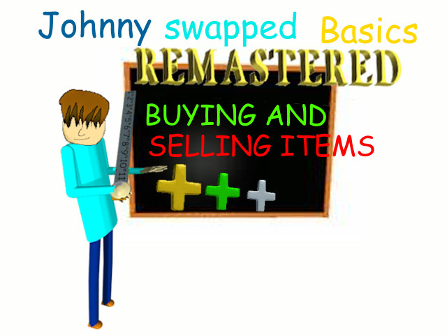 Johnny Swapped Basic Mod for Baldi's Basics | Baldi Mods