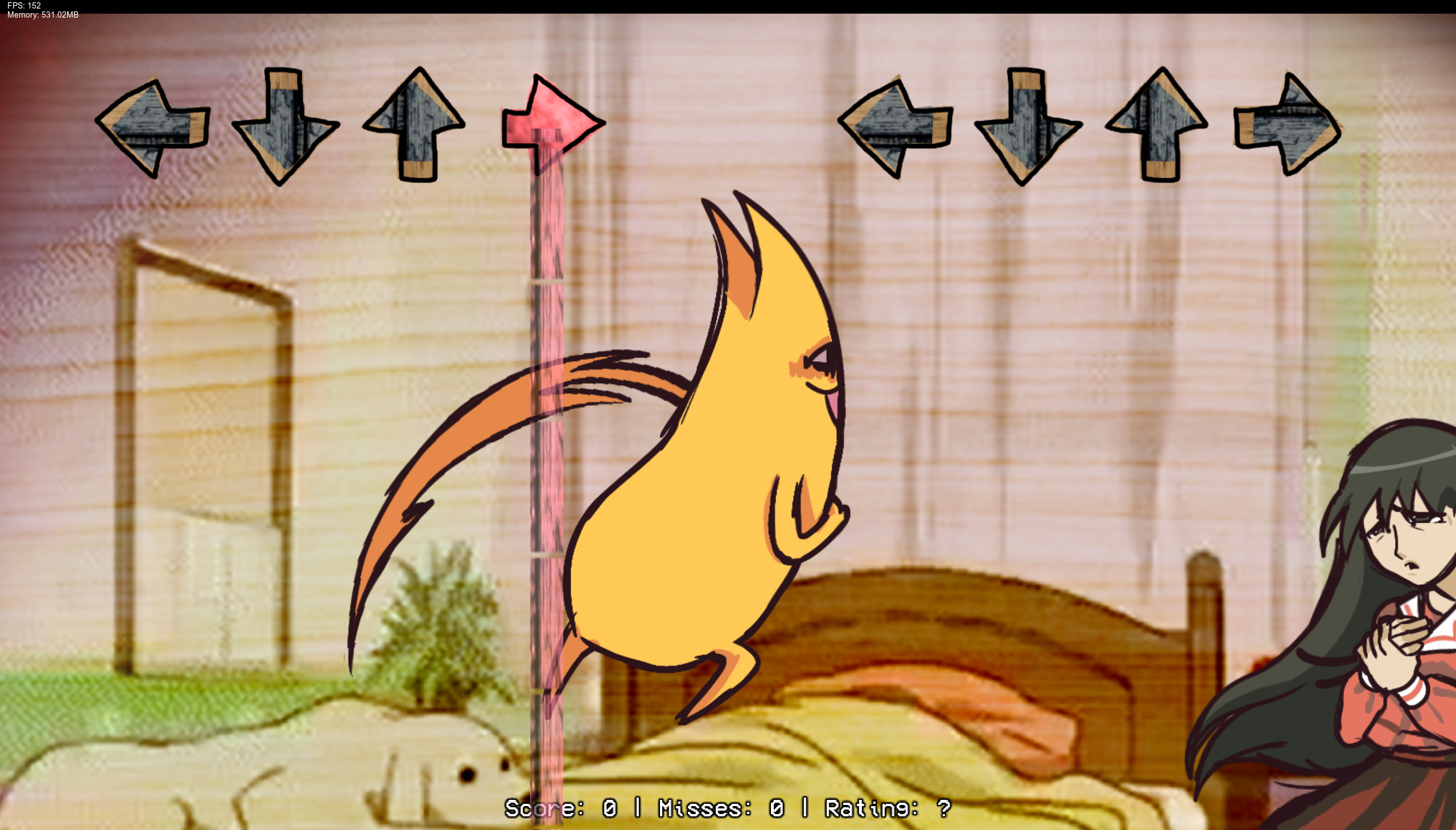 Hold Still DX -- Azumanga Daioh Mod Mod for Friday Night Funkin' | FNF Mods