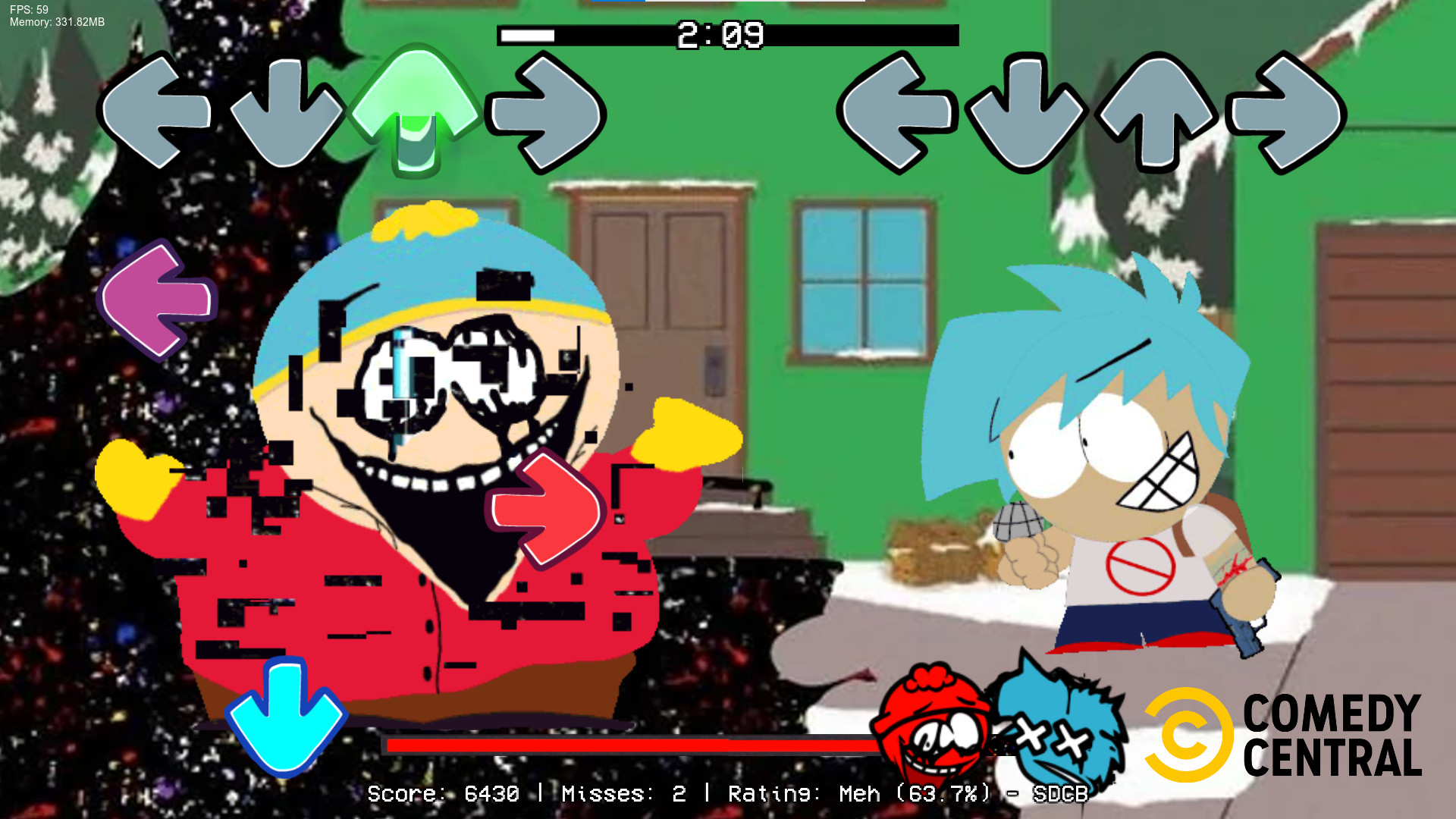 South Park Destroyed Past: Fanmade Mod for Friday Night Funkin' | FNF Mods