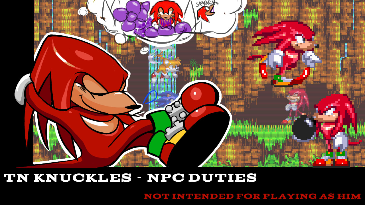 TN Knux - NPC Duties Mod for Sonic 3 A.I.R. | S3AIR Mods