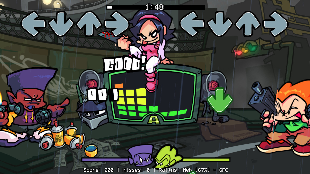 Pysch Engine Reanimated Pico Mod for Friday Night Funkin' | FNF Mods