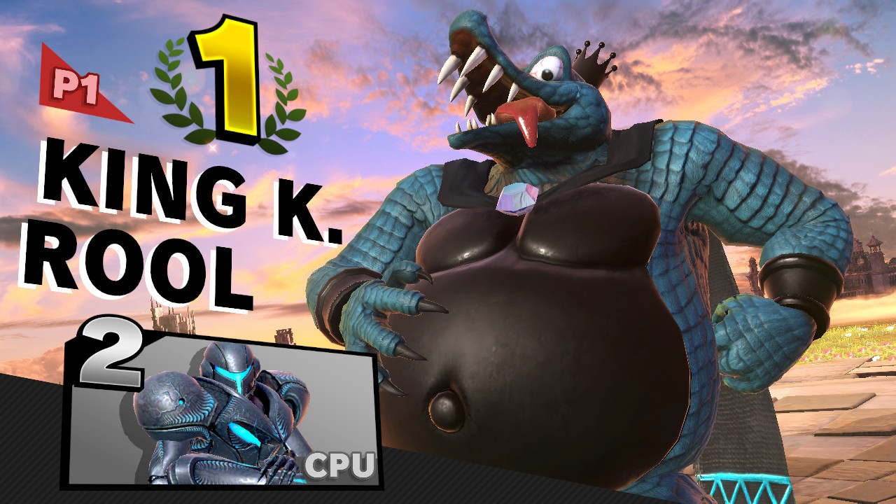 Black and Cyan King K. Rool Mod for Super Smash Bros. Ultimate | SSBU Mods