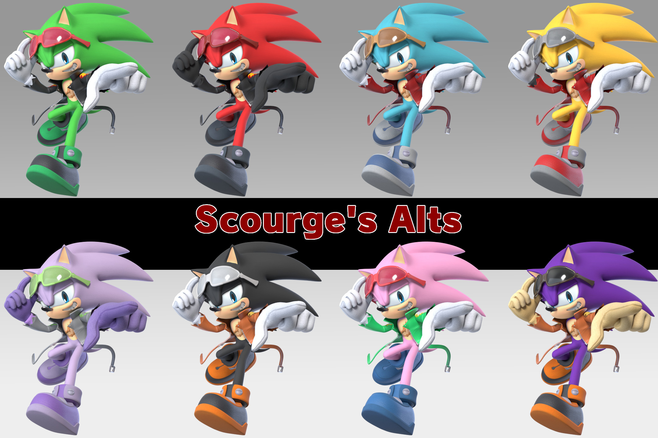 Type-G Scourge Mod for Super Smash Bros. Ultimate | SSBU Mods