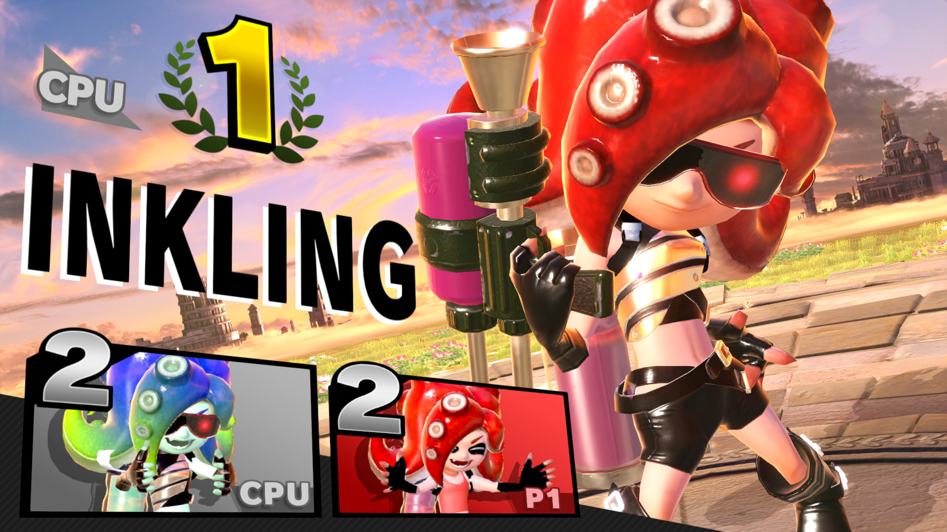 Octoling (Enemy) + Sanitized Octoling Mod for Super Smash Bros ...
