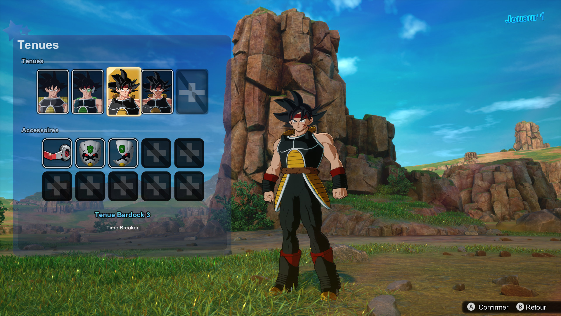 Bardock Time Breaker (outfits + 2 accessories) Mod for Dragon Ball ...