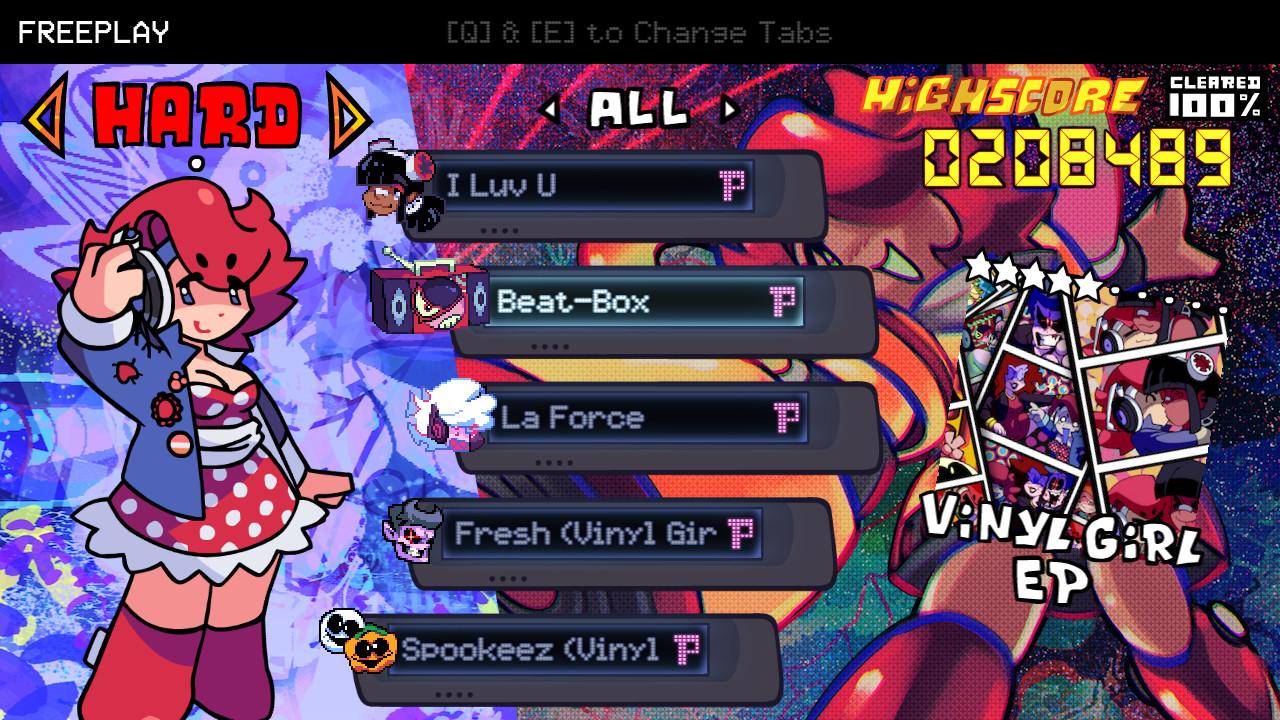 Vinyl Girl Extended Play Mod for Friday Night Funkin' | FNF Mods