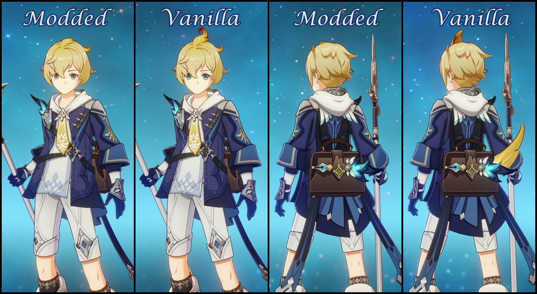 Mika Face Touch Up and Tweaks Mod for Genshin Impact | GI Mods