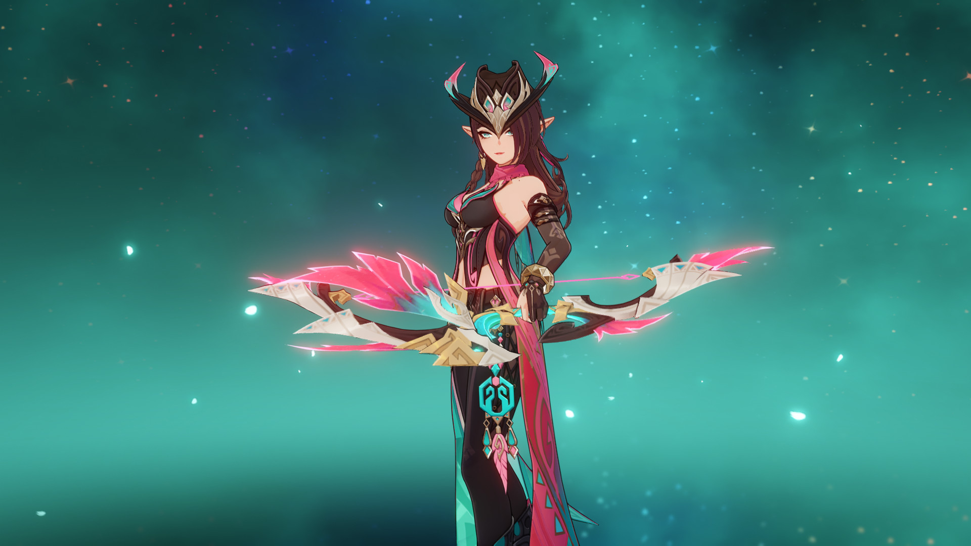 Blossom Chasca Bow Set Mod for Genshin Impact | GI Mods