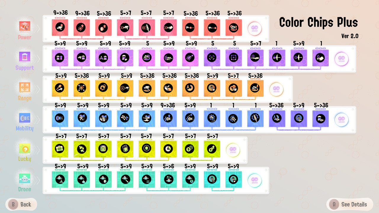Color Chips Plus Mod for Splatoon 3 | Splatoon 3 Mods