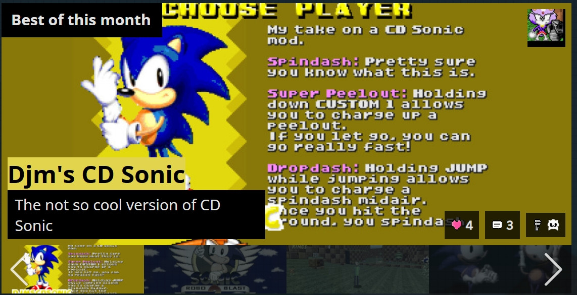 Djm's CD Sonic Mod for Sonic Robo Blast 2 | SRB2 Mods